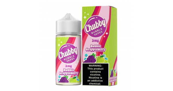 Chubby Bubble Vapes - Bubble Grappleberry 100mL